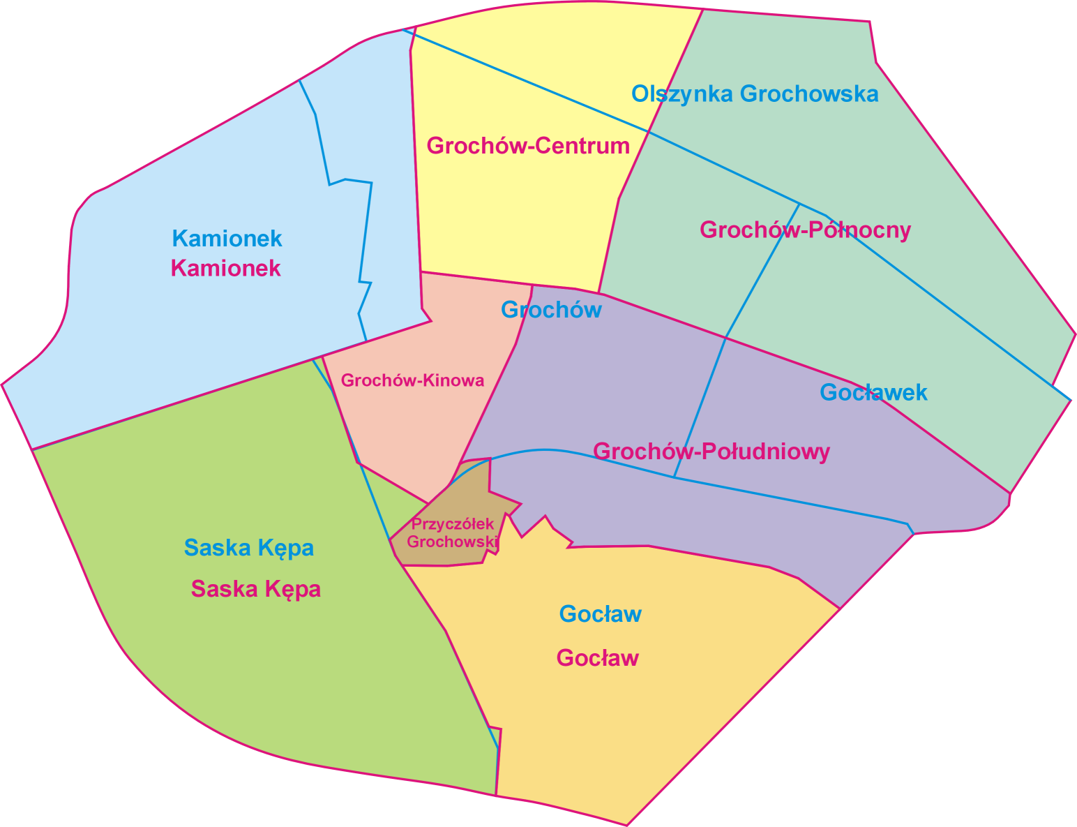 Kukiz15 przygotował nowy podział Pragi Południe [MAPKA] | Warszawa W ...