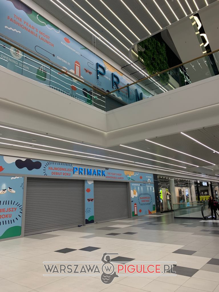 Prace w Primarku w Galerii Młociny trwają! Sporo się zmieniło ...