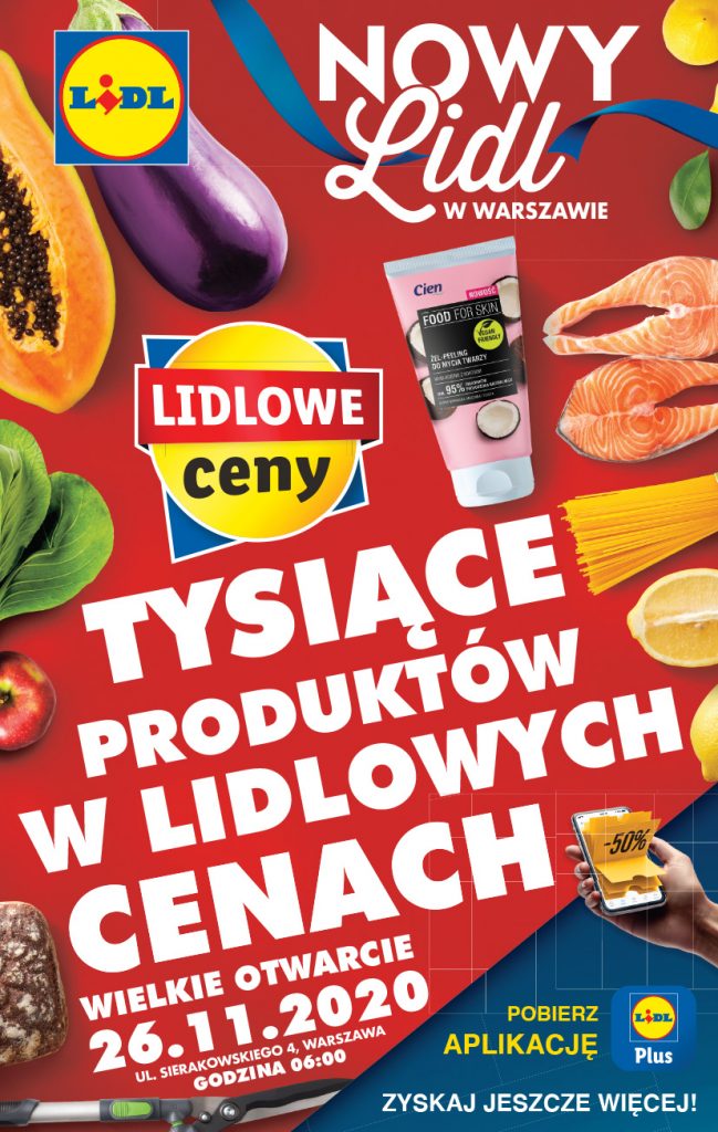 Otwarcie nowego sklepu Lidl Polska w Warszawie | Warszawa W Pigułce